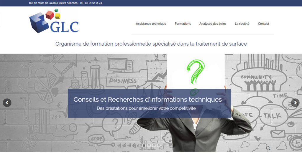 Zoom sur : GLC Formation - Anjou Web