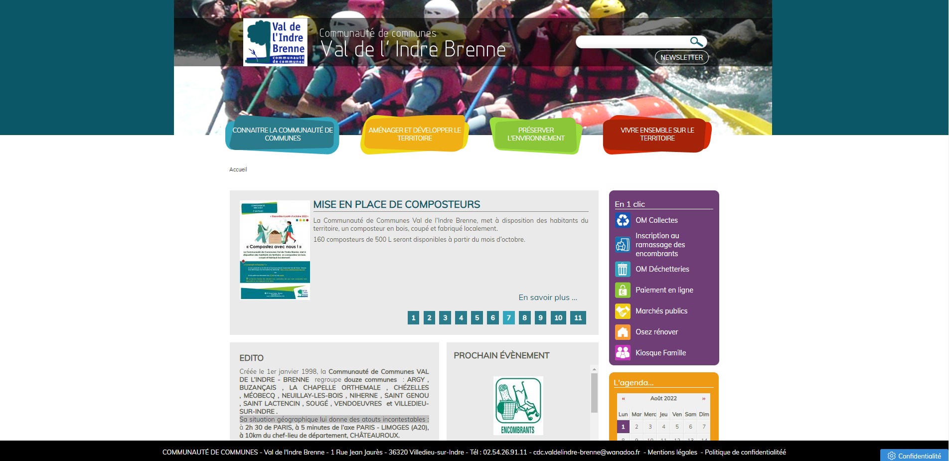 Zoom sur : Val de l'Indre Brenne - Anjou Web